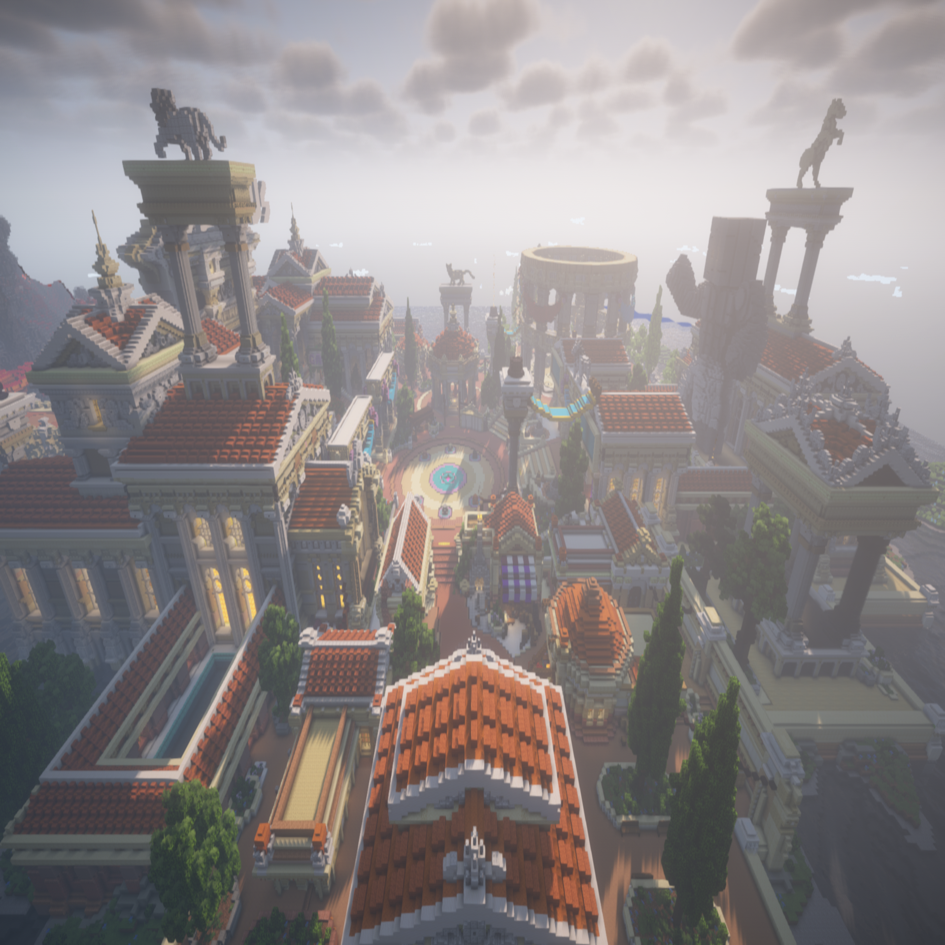 Скачать Olympus of Gods - Amazing Greek Spawn — Minecraft Миры — MetaMods