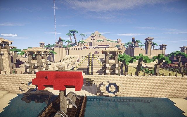 Скачать Panas, the Pyramid City — Minecraft Миры — MetaMods